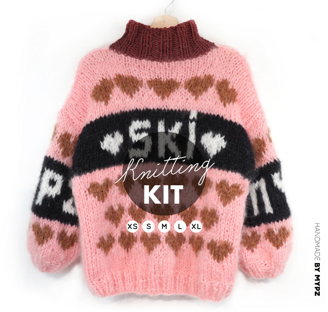 Knitting Kit – MYPZ Chunky Mohair Pullover Sugar Slopes No.9 (ENG-NL-D ...